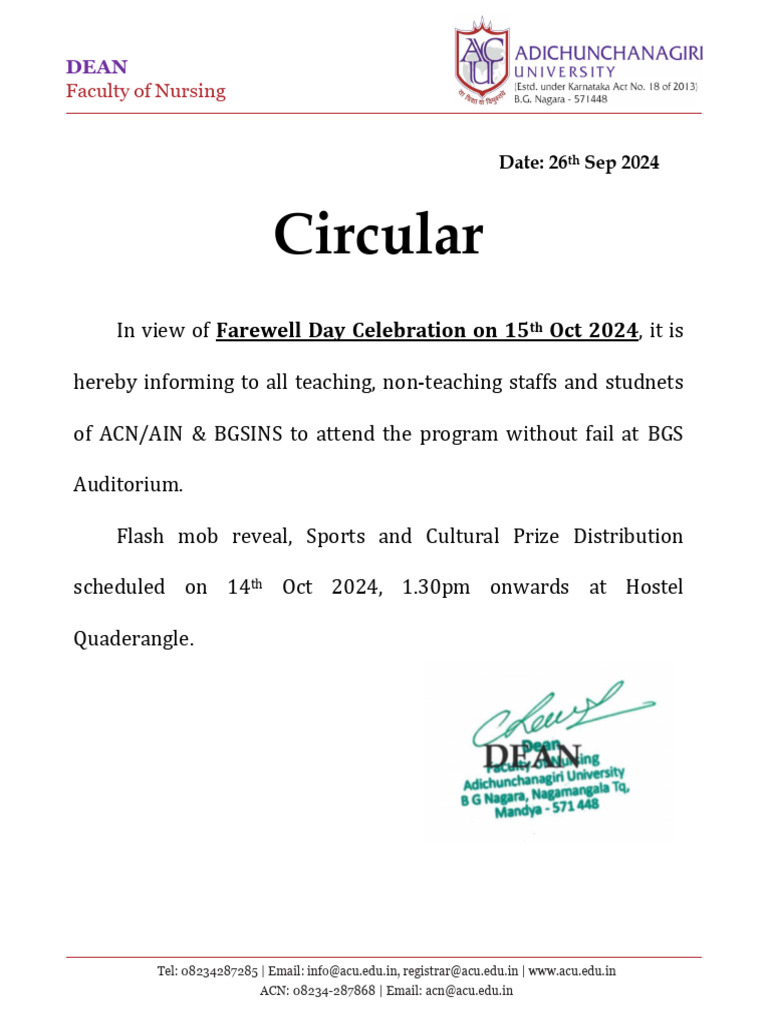 Circular 3 | PDF