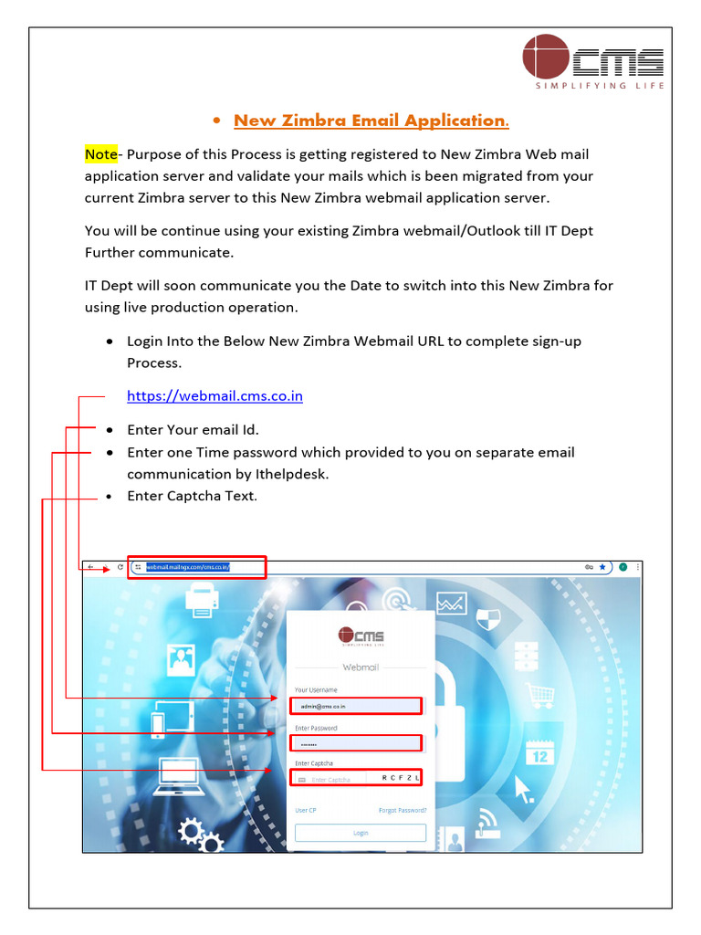 New Zimbra Web Mail | PDF