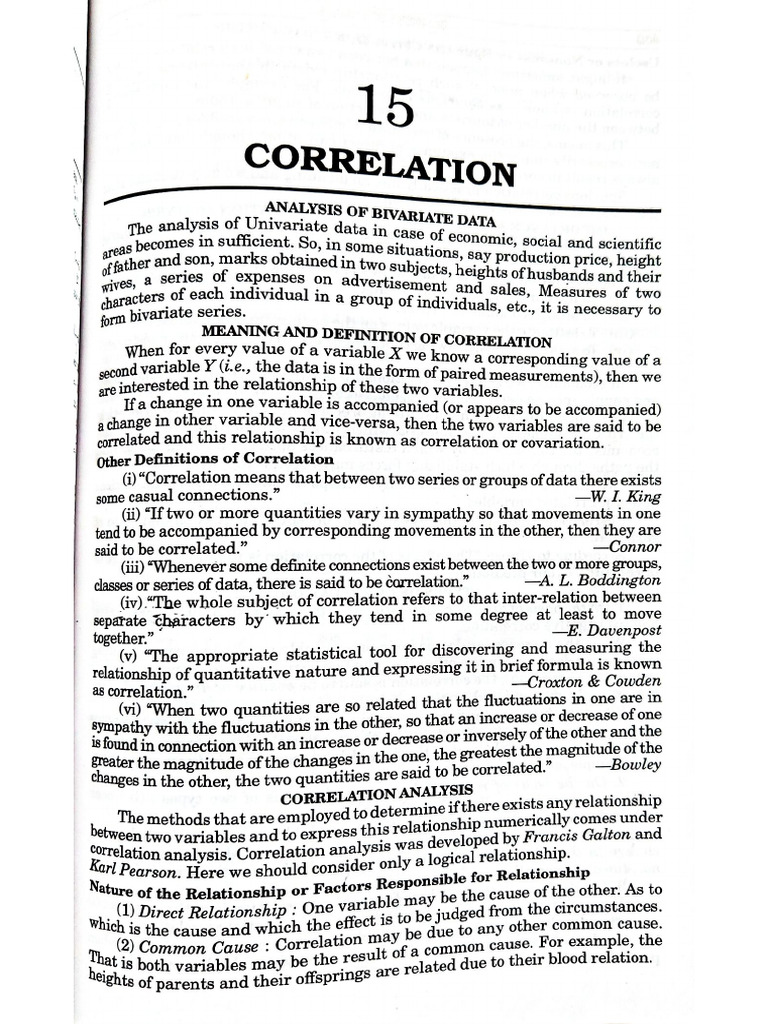 Correlation | PDF