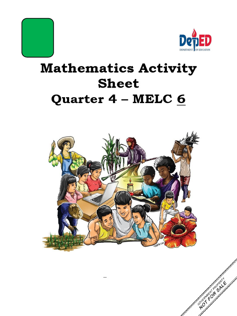 Math 8 Q4 LAS 6 Final | PDF