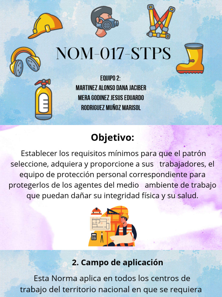 NOM 017 STPS Compressed | PDF