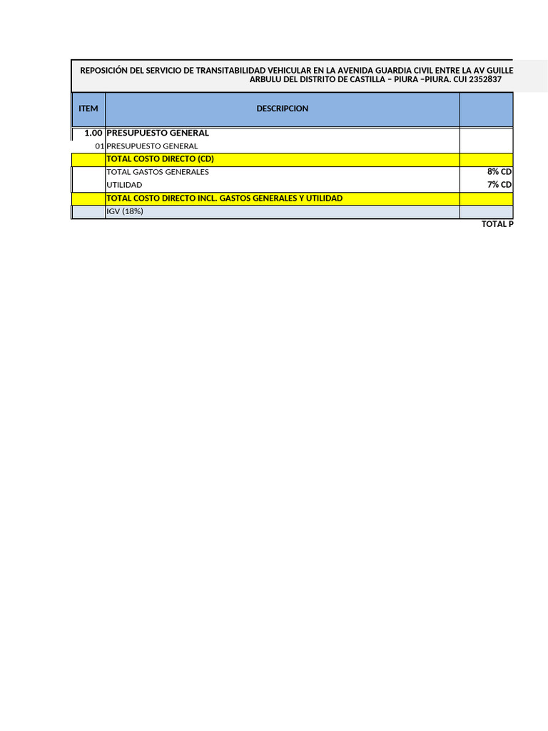 Disgregado Gastos Generales - Guardia Civil Final | PDF | Tecnología