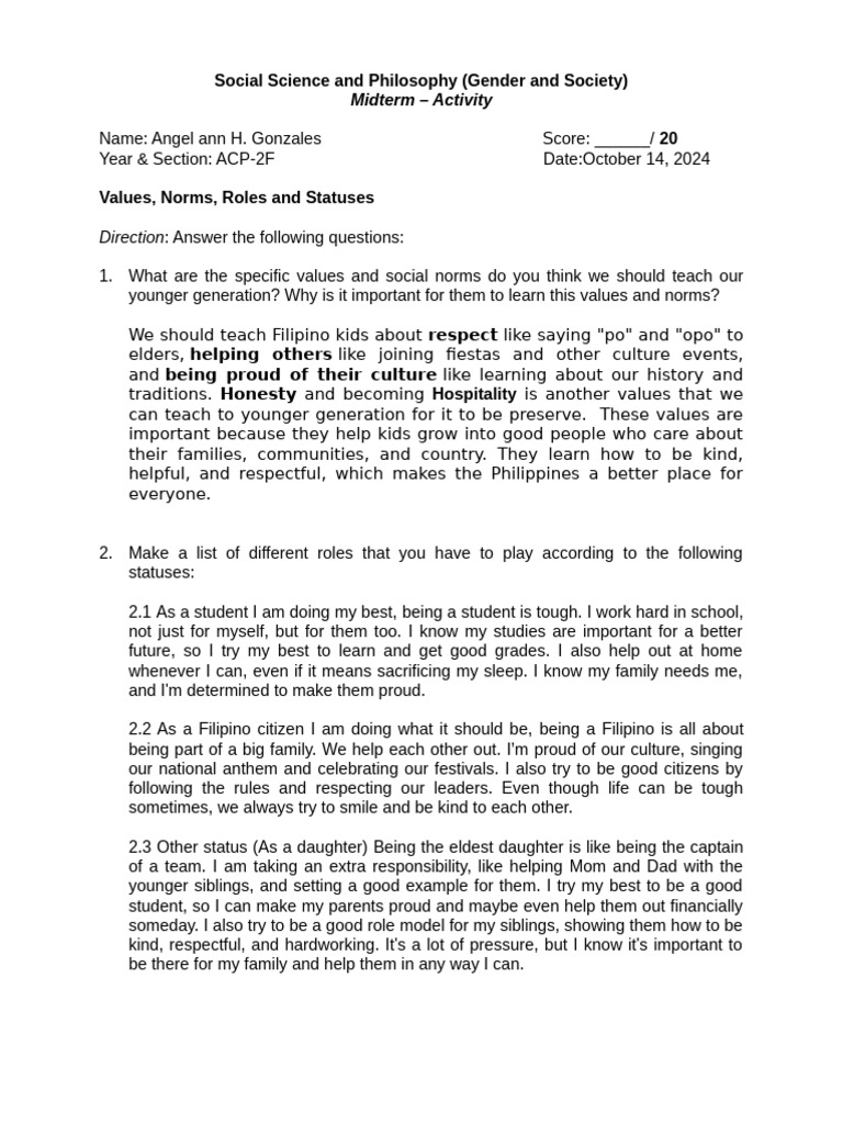 GS Midterm Activity | PDF