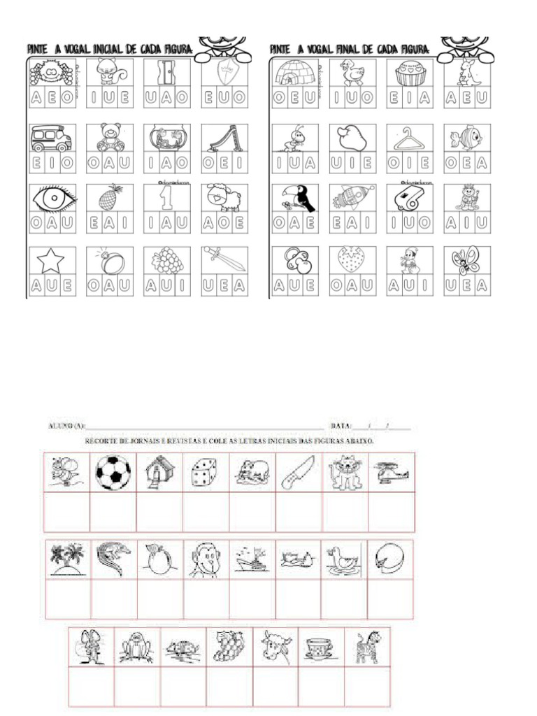 Atividades Pré Silábicos Pdf