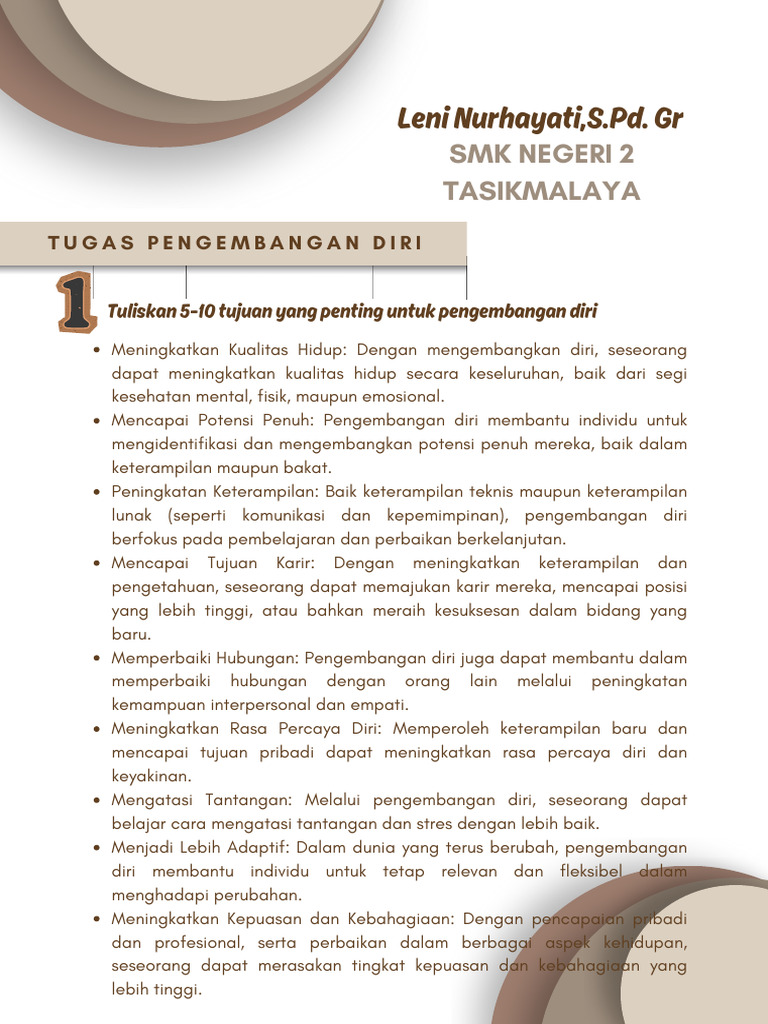 LK Soft Skill - Leni N | PDF