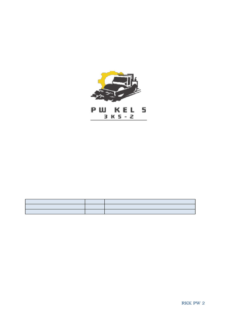 Rencana Keselamatan Konstruksi (RKK) : Pt. Gemilang Karya | PDF