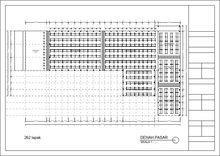 Plot Denah Pasar-2 | PDF