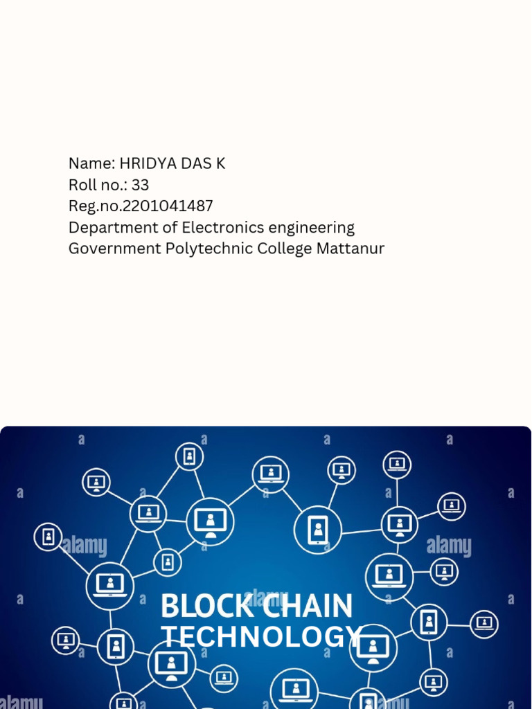 Comprehensive Guide To Blockchain Technology Pdf Cryptocurrency