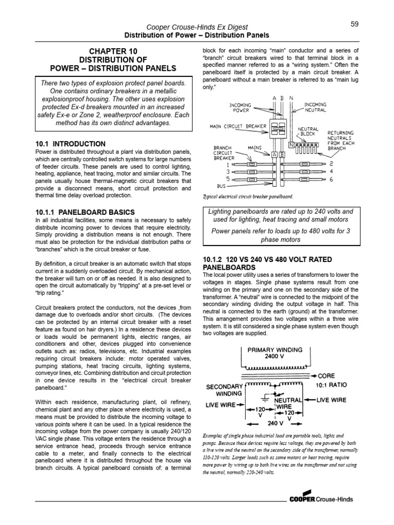 Crouse-Hinds EX Digest chap-10 | PDF