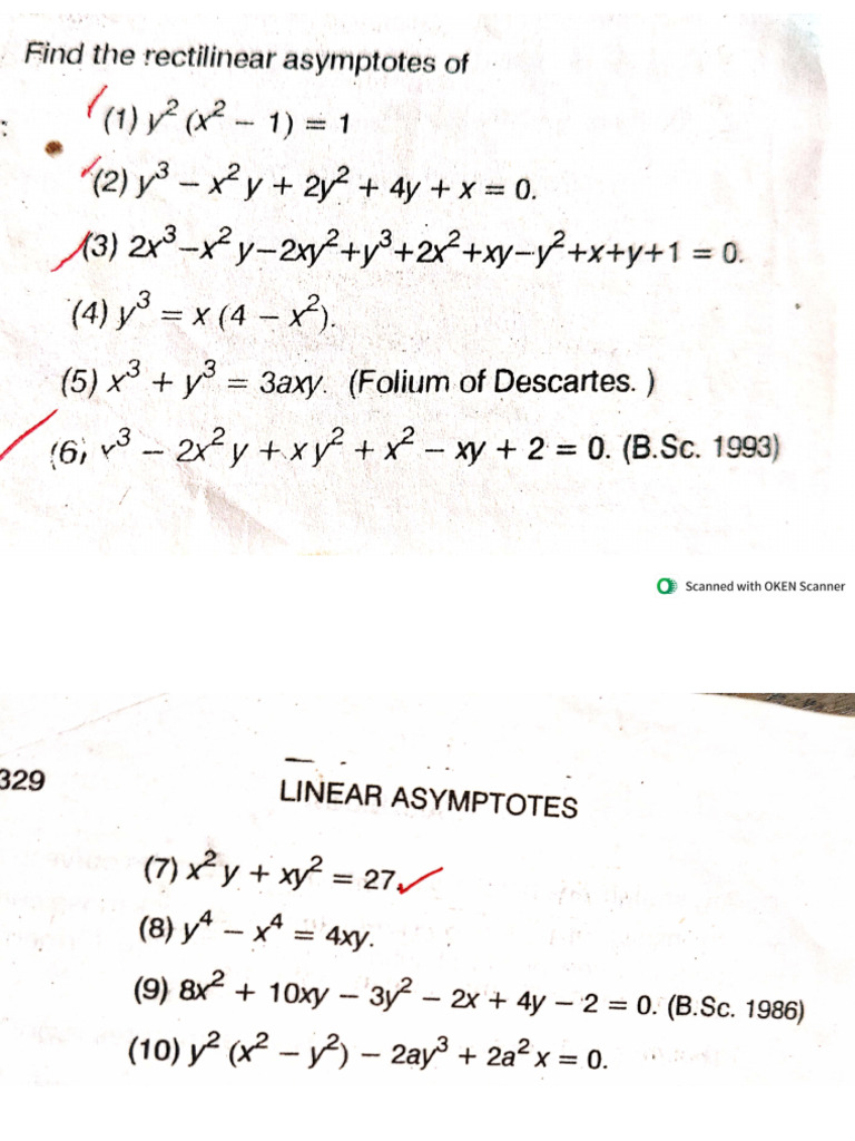 Differential Calculus Assignment | PDF