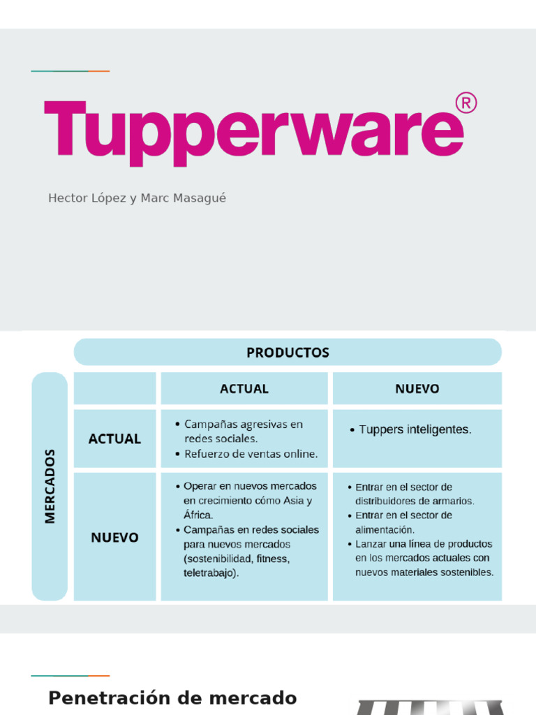 Presentació Tupper | PDF