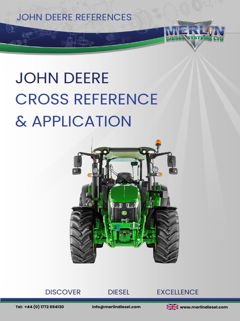 John Deere Cross Reference and Application List 1 | PDF