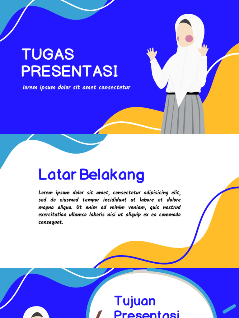 Presentasi Pertemuan Orang Tua Murid Dan Guru Kelas Cokelat Ilustratif ...