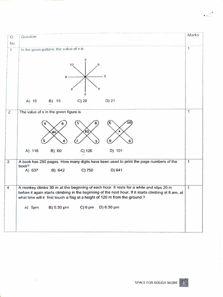 Aryabhatta Ganit Challenge 2019 | PDF
