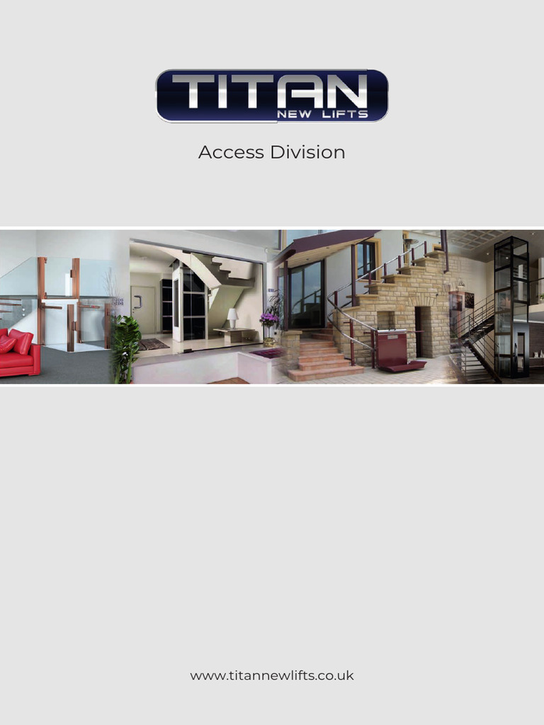 Titan New Lifts BROCHURE | PDF