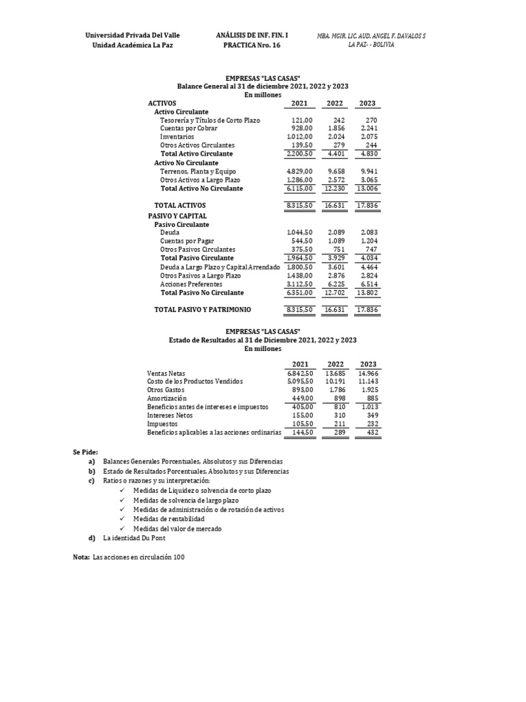 16 - Practica - 16 - Analisis de Eeff | PDF
