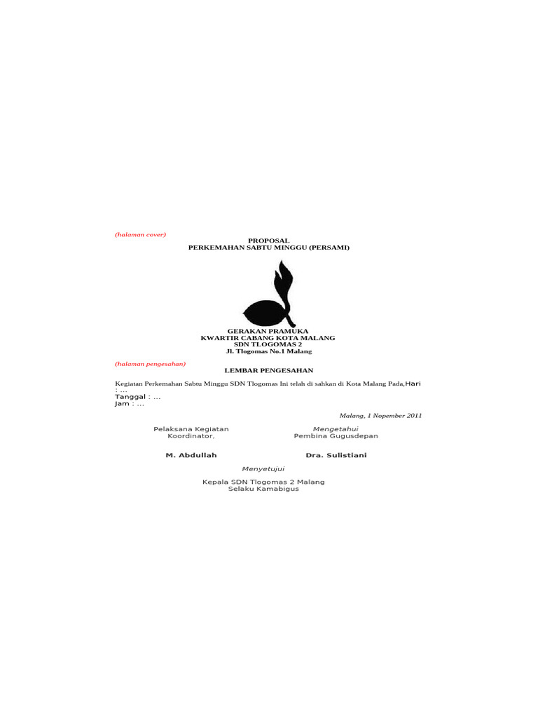 Proposal Persami-1 | PDF