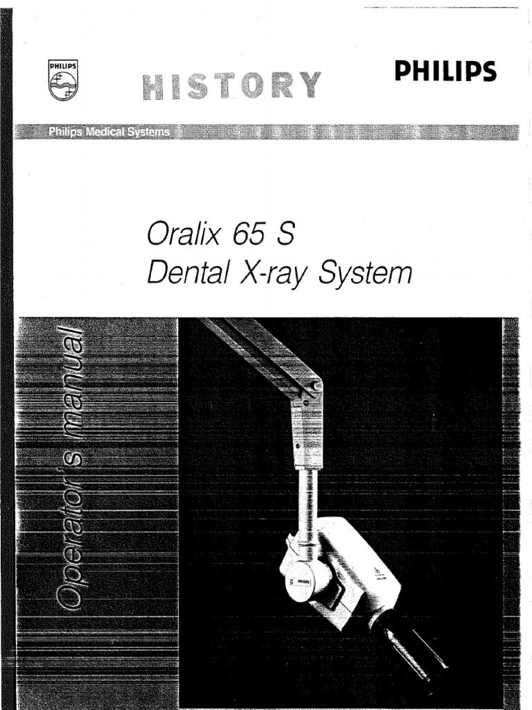 Gendex Oralix 65S Dental X-Ray - User Manual | PDF