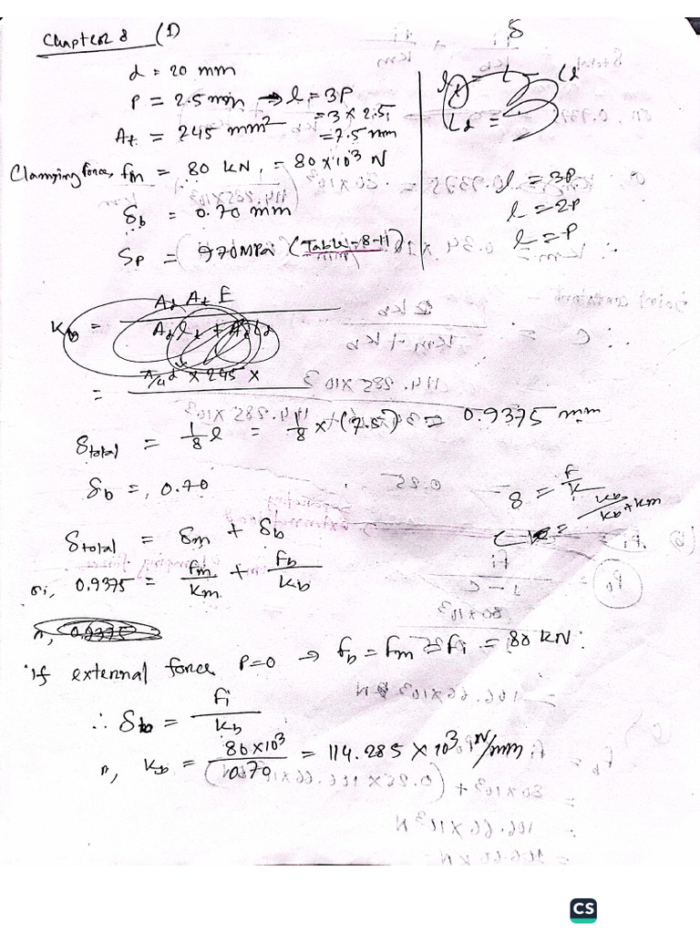 Machine design notes. | PDF