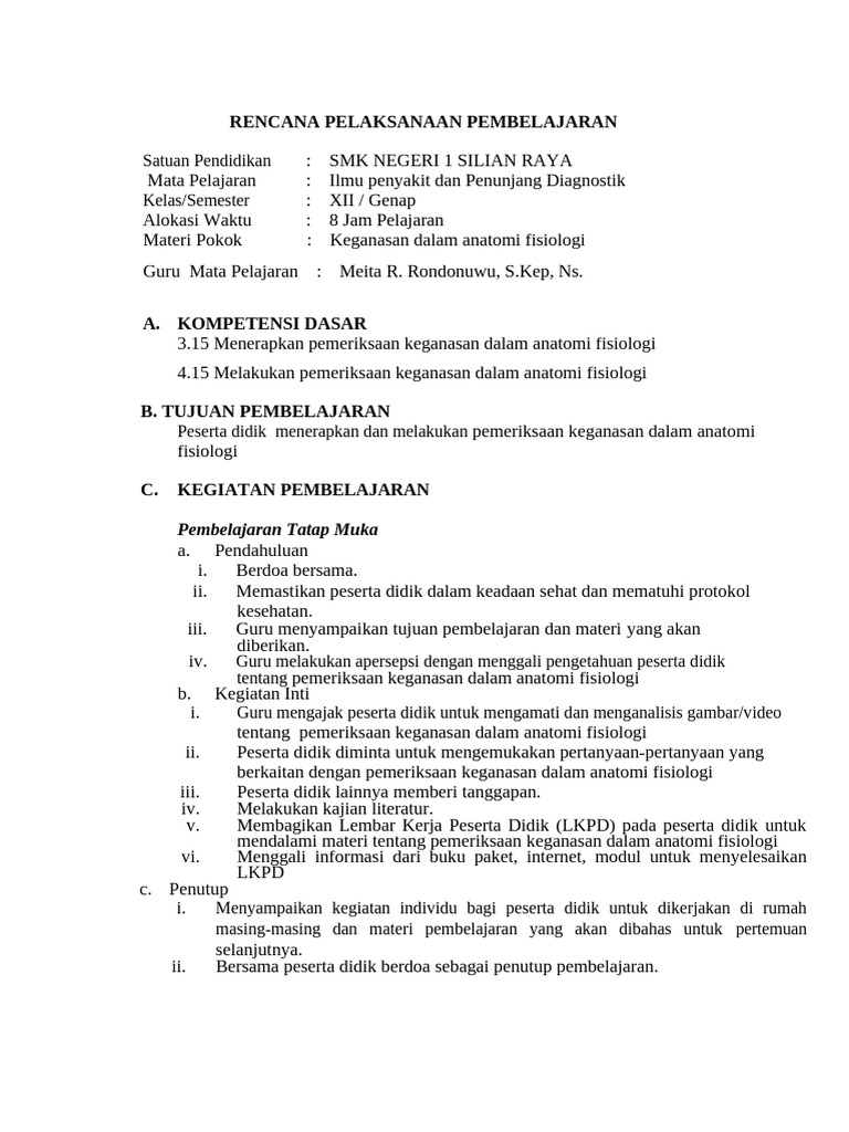 RPP Keganasan Ippd XII | PDF