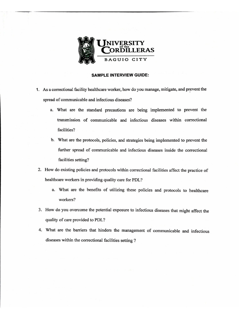 Interview Guide | PDF