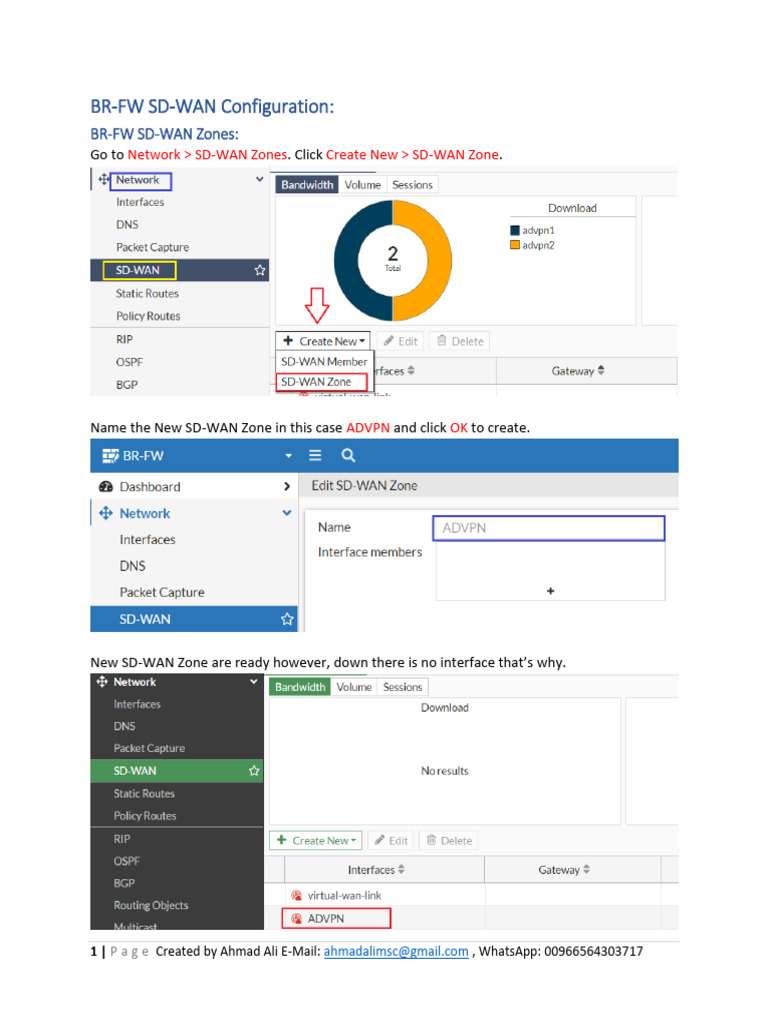 52-BR-FW Sdwan | PDF | Computer Network | Computers