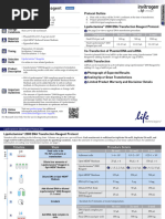 Lipofectamine MessengerMAX Man | PDF | Messenger Rna | Transfection