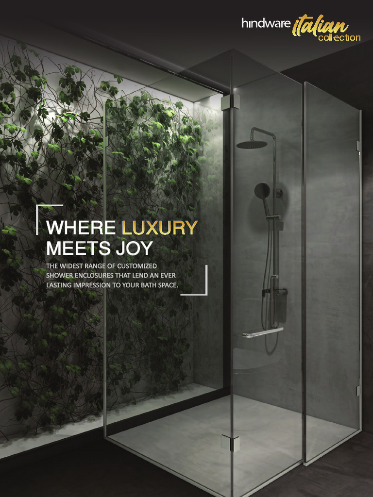 Hindware Shower Enclosure - 06-2022 | PDF