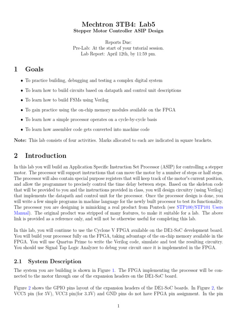 ASIP Stepper Motor Description | PDF