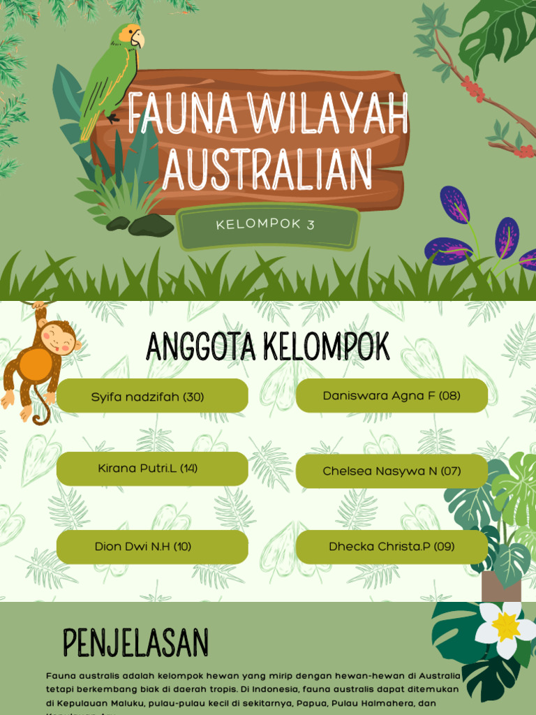 Fauna Australian Kelompok 3 20241014 070156 0000 | PDF