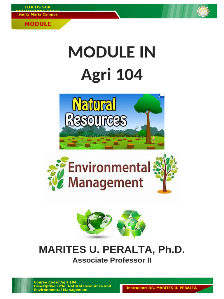AGRI 104 Module 2 | PDF