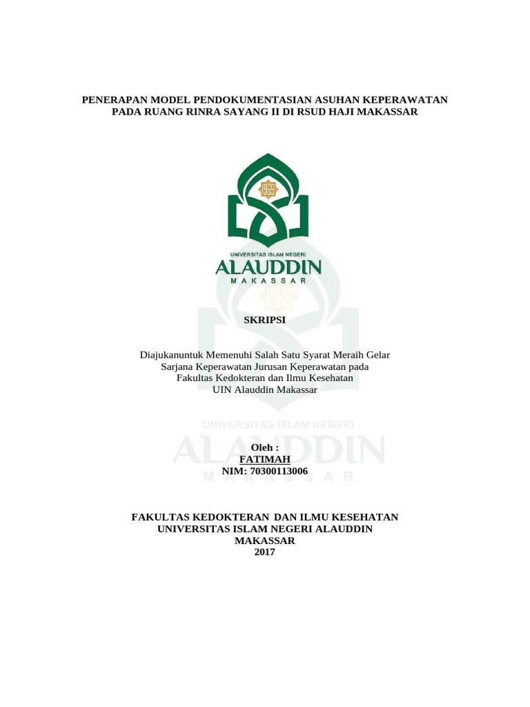 Skripsi Fatimah | PDF