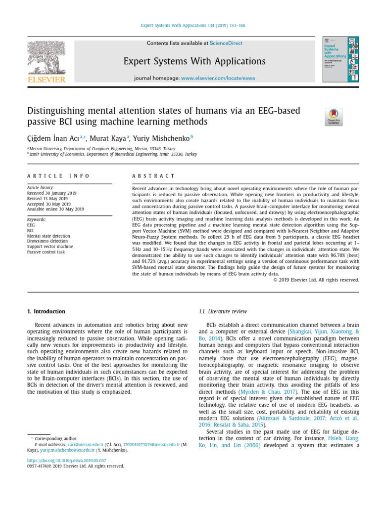 Distinguishing Mental Attention States of Humans Via An EEG-based ...