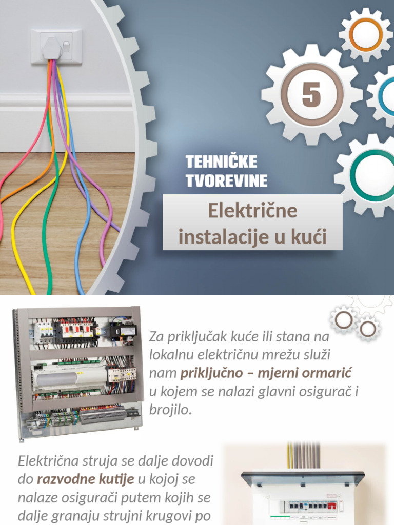 5.1. Elektricne Instalacije U Kuci | PDF