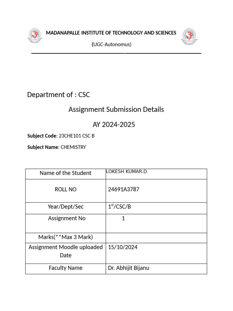 LOKESHCHEM | PDF