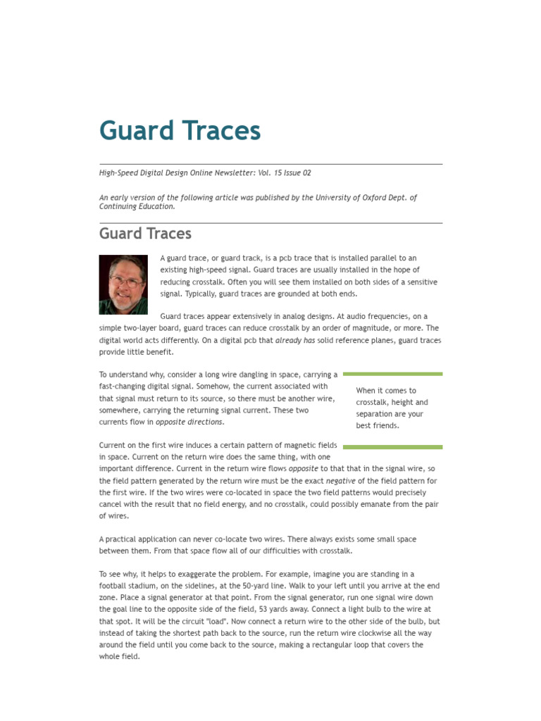 Guard Traces | PDF