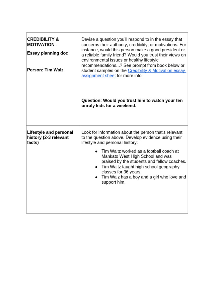 WEEK 6 - Chapter 3 reading & response | PDF