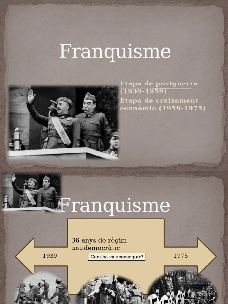 Franquisme (I) | PDF