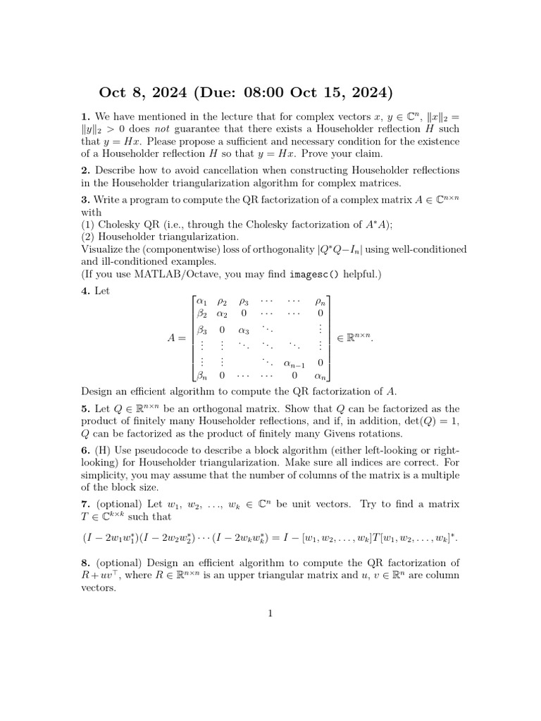 Homework 20241008 | PDF