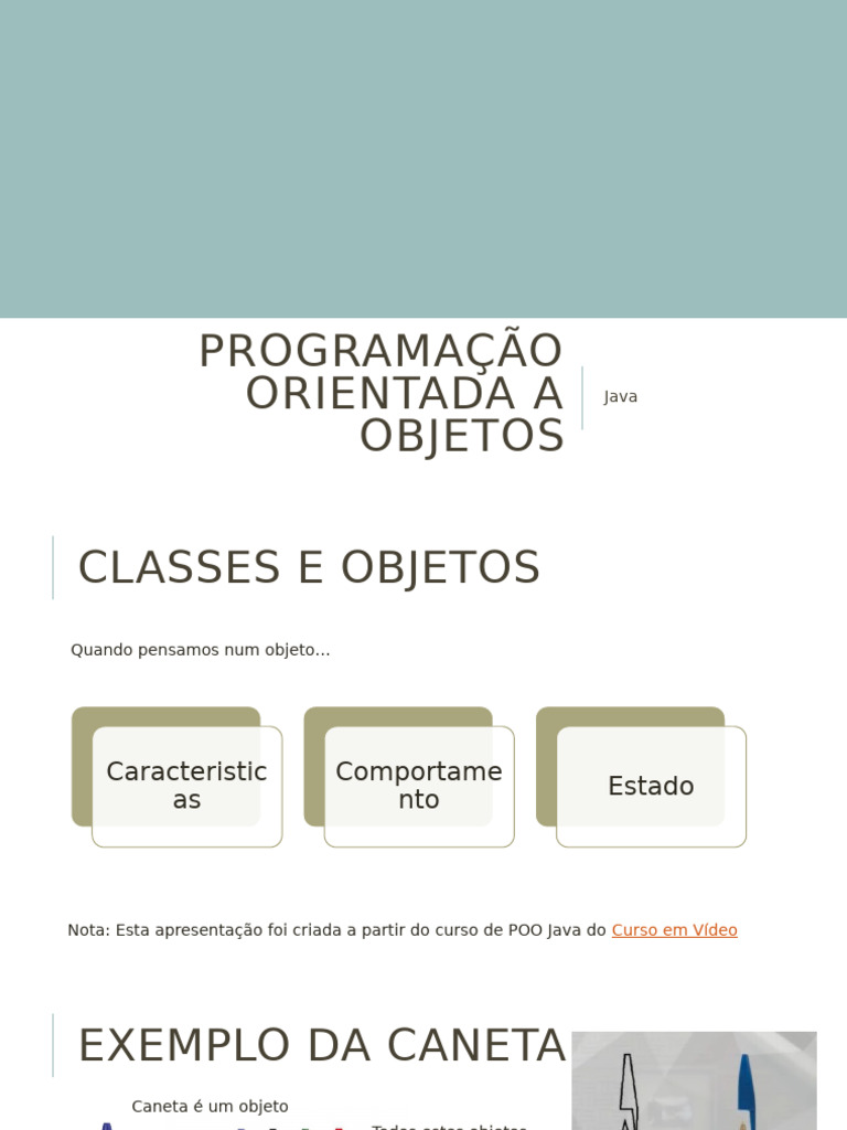 1 - Revendo Classes e Objetos | PDF