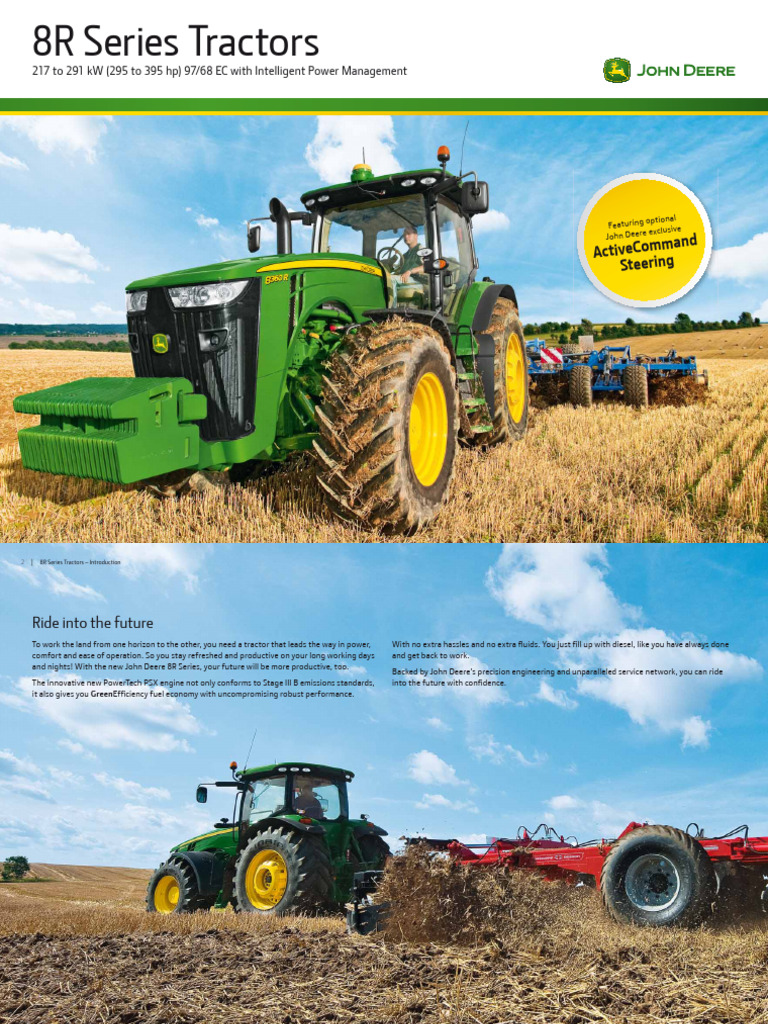 John Deere 8r Serija | PDF