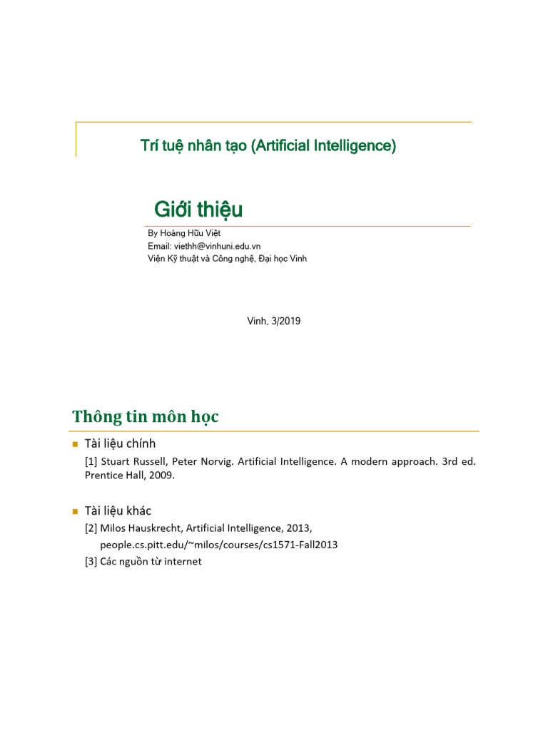 Lect. 1 - Introduction | PDF