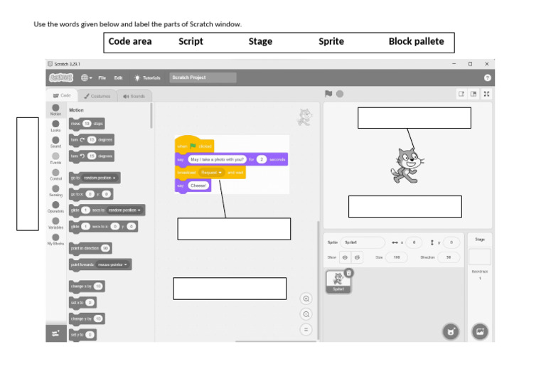 Scratch Labeling Grade 2 | PDF