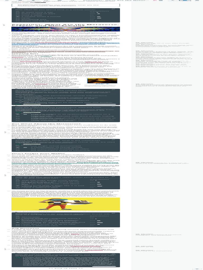 Explainer What Are The Metaverse, Crypto, and Blockchain - Actively Learn | PDF