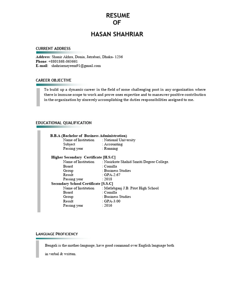 CV PDF | PDF
