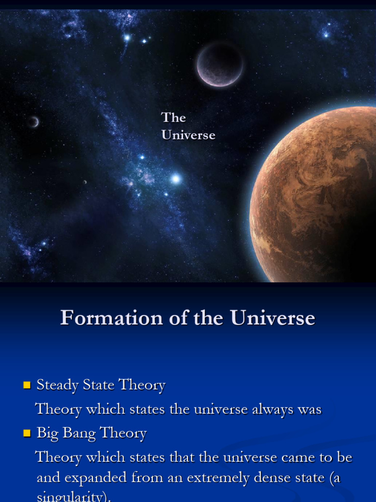 Copy of 001 The - Universe | PDF