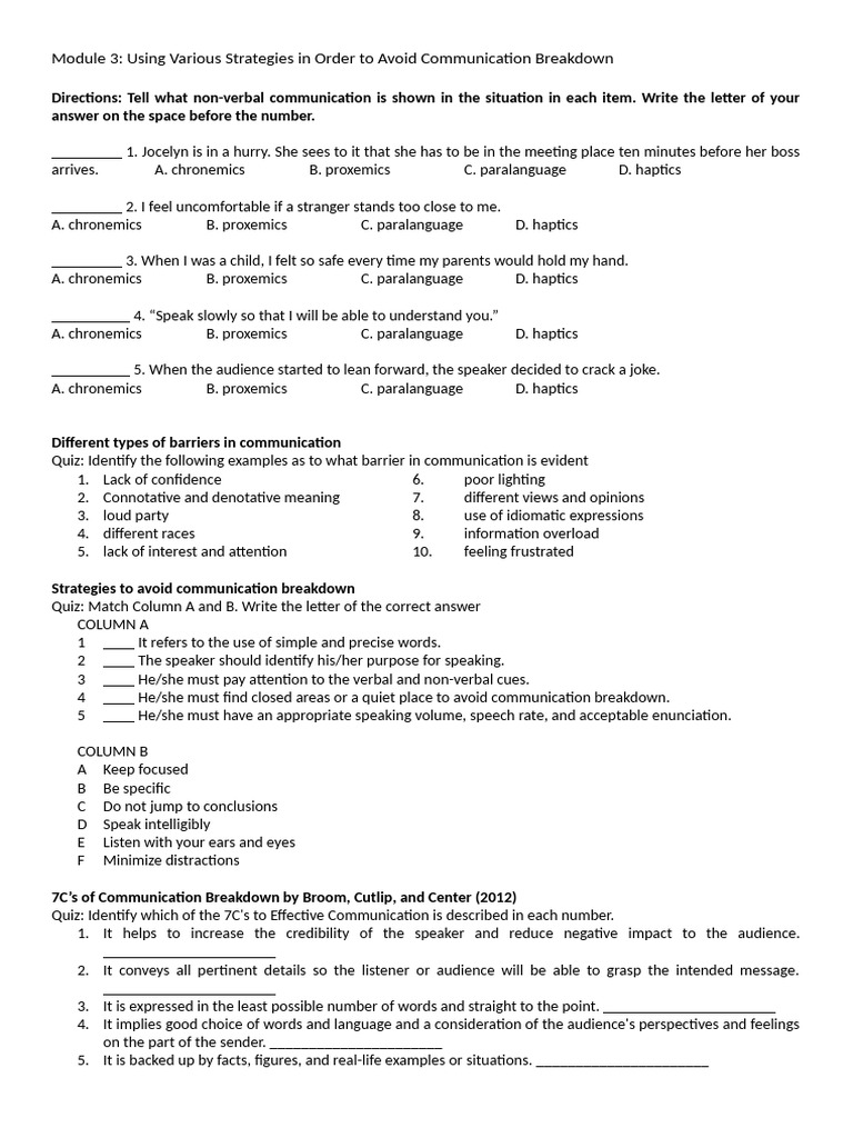 Module 3-OC - Quiz | PDF