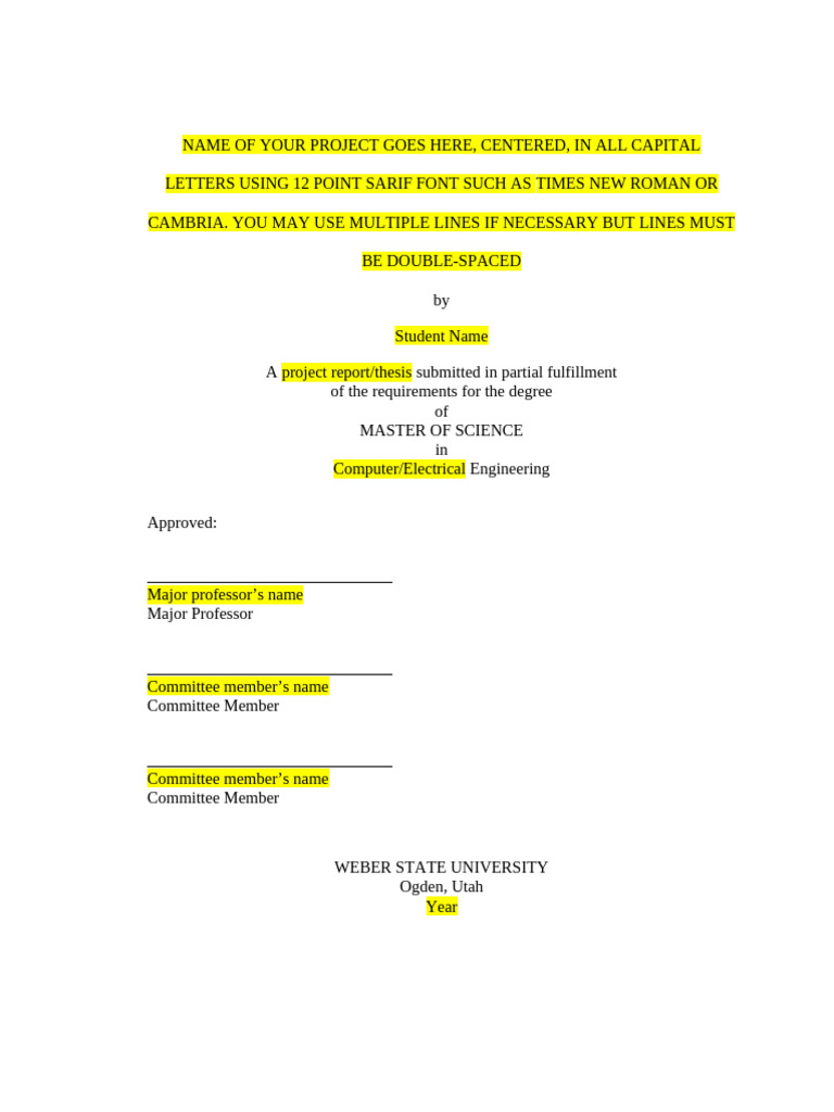 Thesis Formatting Guide | PDF | Typefaces | Computers