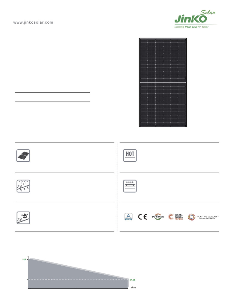 JKM555 575N 72HL4 (V) F1 SP | PDF