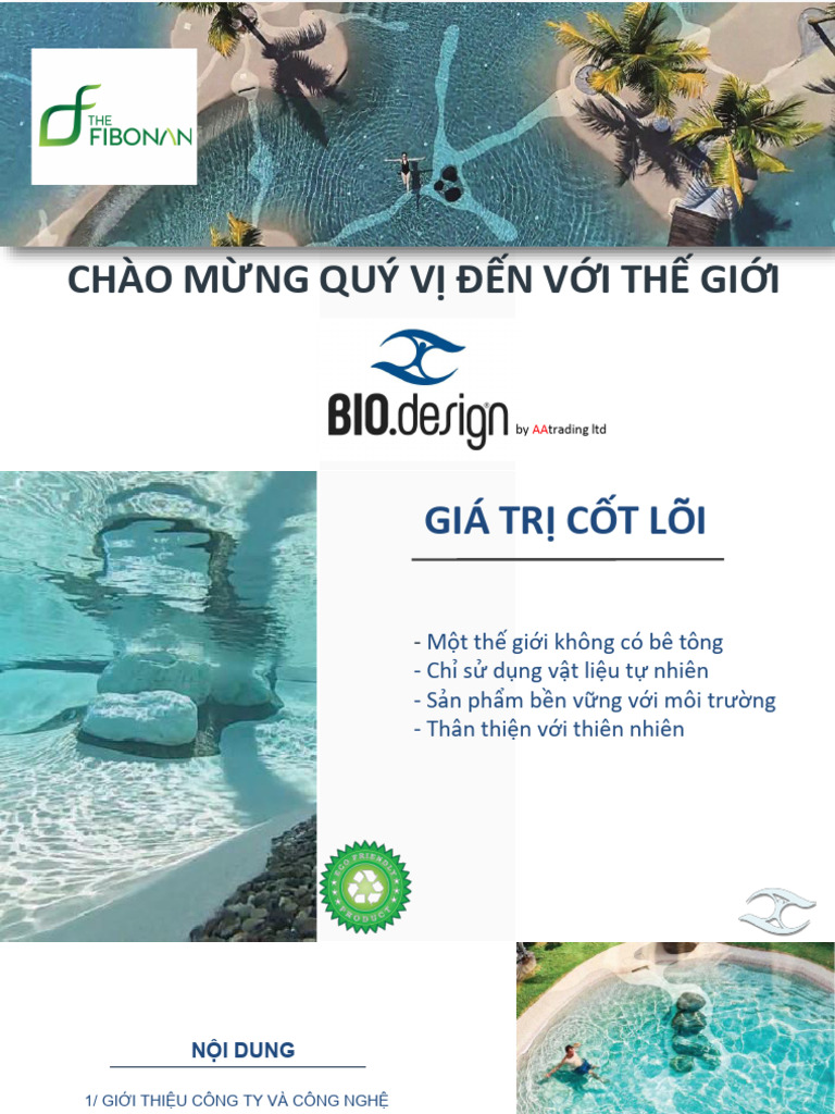 Thuyet Minh Cong Nghe Be Boi Biodesign | PDF